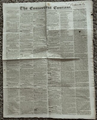 11-06-1832 The Connecticut Courant Newspaper - Great Ads & Local News ...