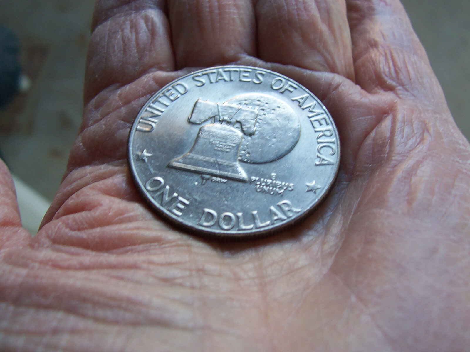 Eisenhower D Silver Dollar Coin 1978 1970s Liberty Bell & Moon | eBay