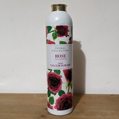 M&S Rose Silky Talcum Powder Floral Collection 200g Marks & Spencer ...