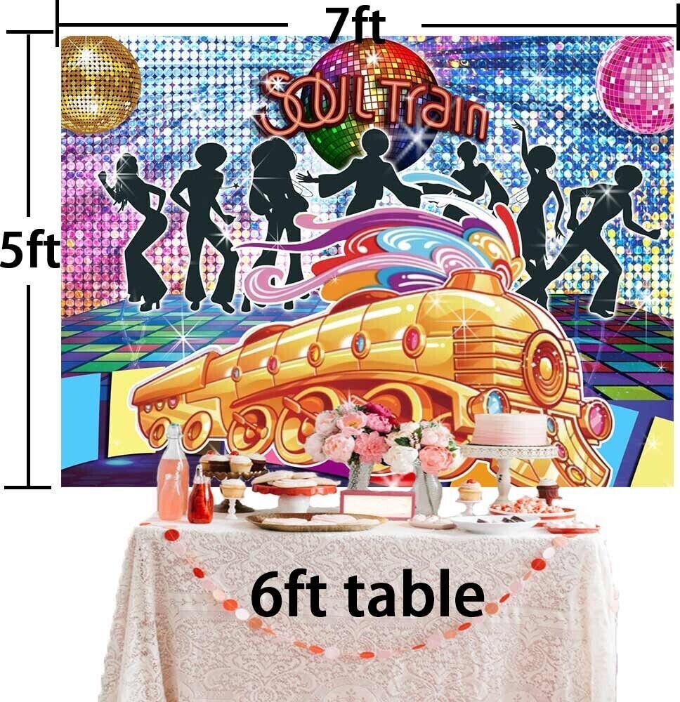 Soul Train Backdrop For Party