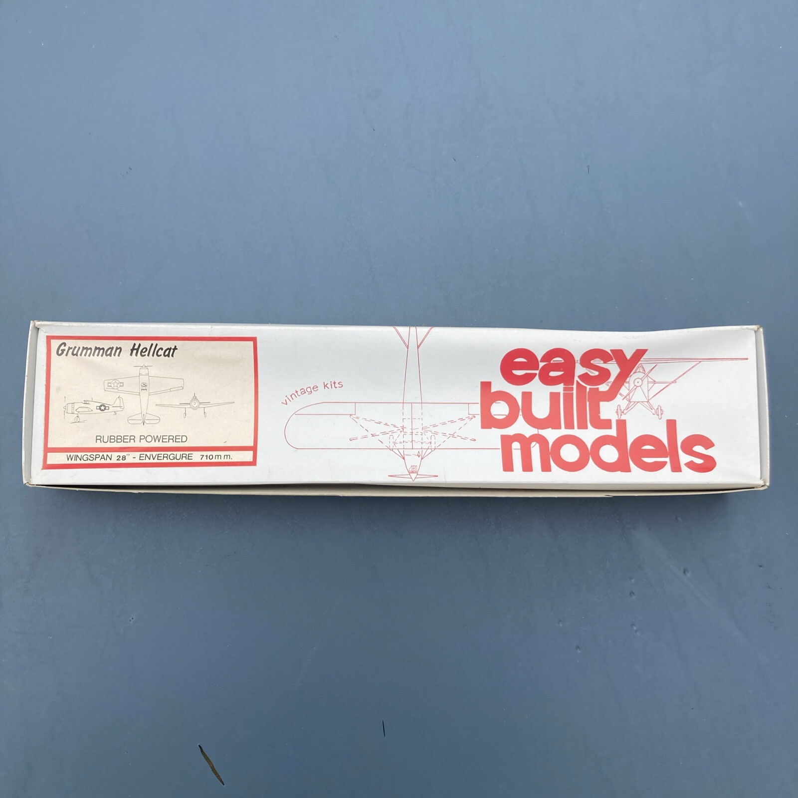 Easy Built Models Grumman Hellcat 28" balsa+tissue Flying Scale Model ...