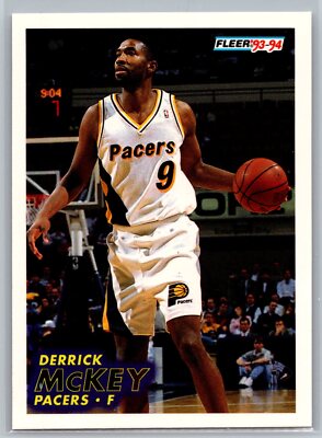 Derrick McKey 1993-94 Fleer BASKETBALL #299 Indiana Pacers | eBay