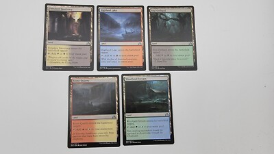 5 Dual Land - Shadows Over Innistrad - NM/SP - 1x of each - Sets ...