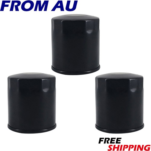 Pack of 3 Car Engine Oil Filters Black For Toyota Hilux GUN122R GUN125R ...