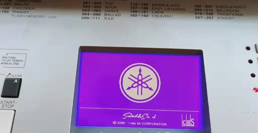 New Lcd Display Screen for Yamaha Psr S500 S550 S650 DGX-520/620/630 ...