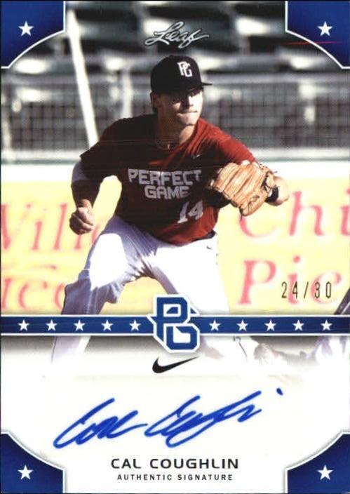 2015 Leaf Perfect Game National Showcase - Autographs Cal Coughlin #PG ...