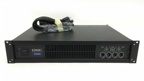 QSC CX404 4 Channel 400W Power Amplifier for sale online | eBay
