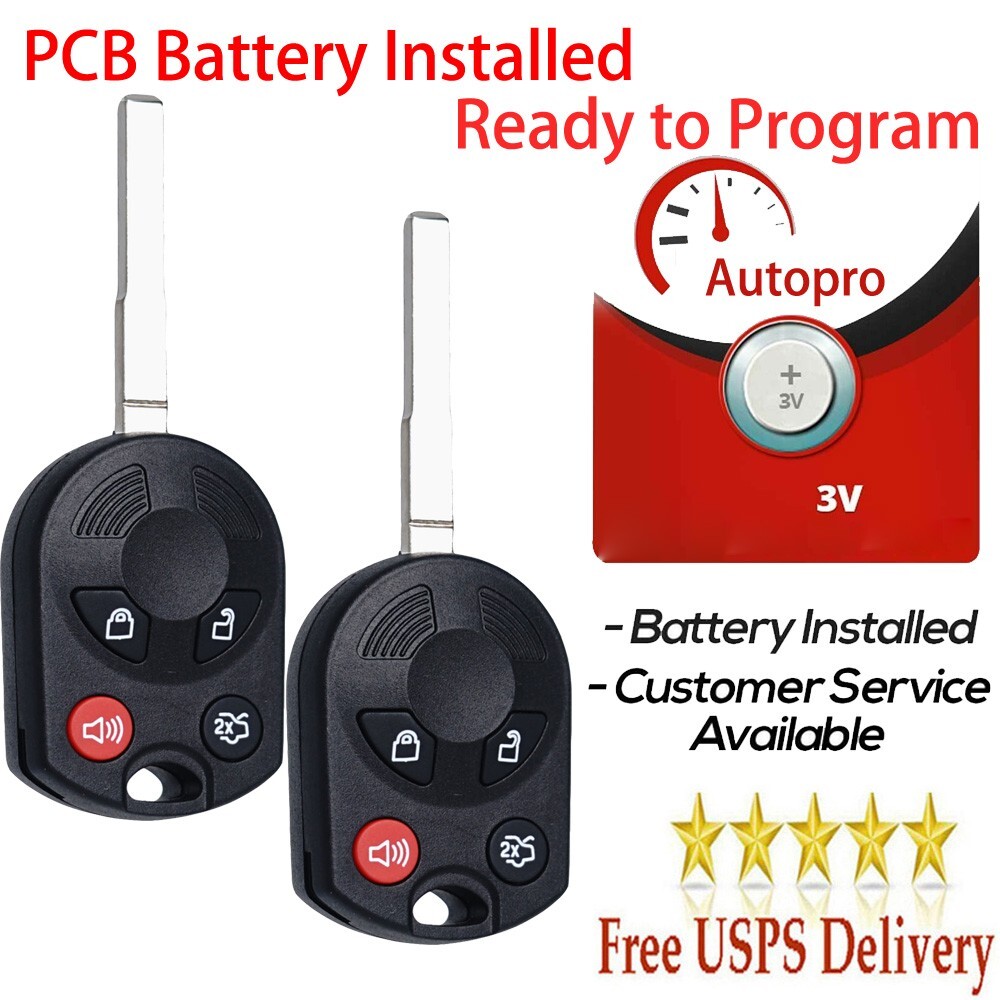 2 For 2013 2014 2015 2016 2017 2018 Ford Focus Escape Car Keyless ...