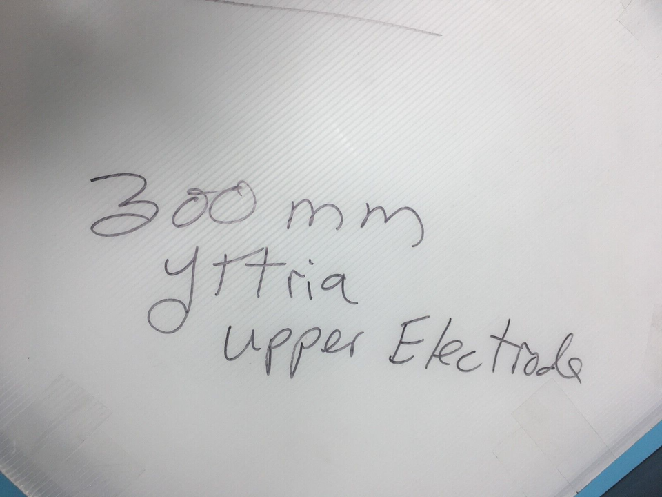 Tokyo Electron TEL 300MM Yttria Upper Electrode, 117151 | eBay