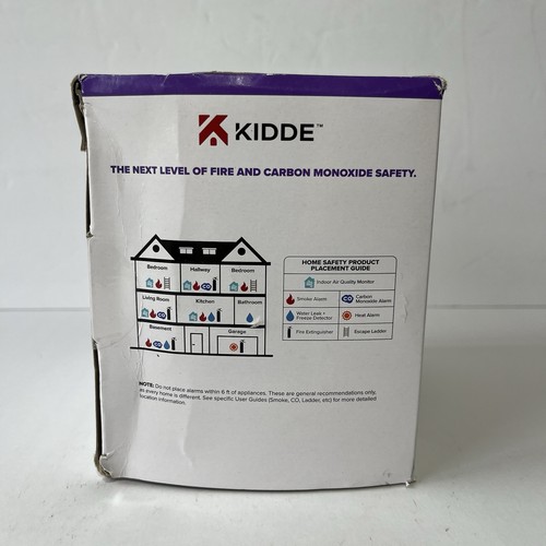Kidde 30CUD10-V Smoke & Carbon Monoxide Detector, 10-Year Battery, 2 ...