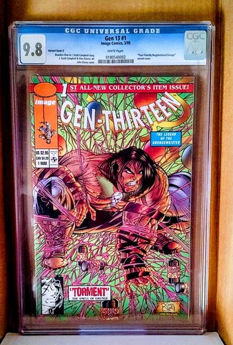 GEN THIRTEEN #1 Image 3/95 Variant Friendly Neighborhood Grunge Cover E ...