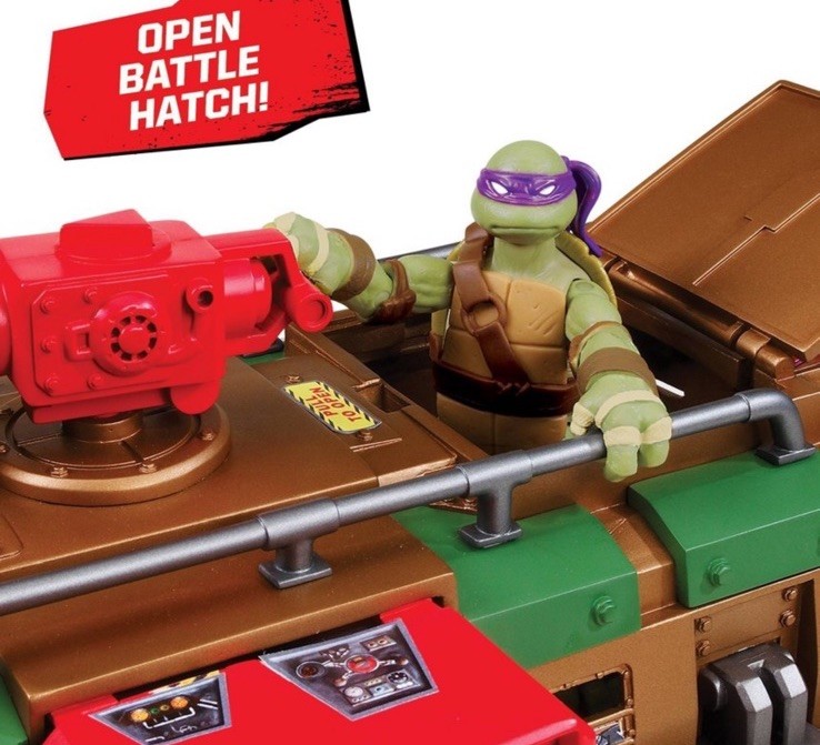 Playmates 2012 Teenage Mutant Ninja Turtles SHELLRAISER Vehicle Toy NEW ...