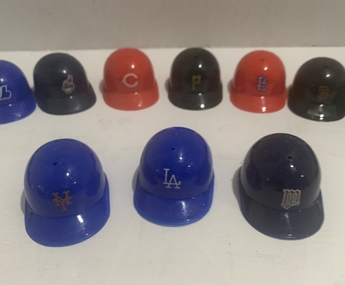 Vtg MLB Pocket Size Mini Helmets Set of 15 Baseball Teams Gumball ...