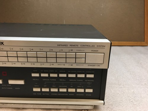 Revox Switzerland B261 Synthesizer FM Tuner Missing Dust Cover | eBay