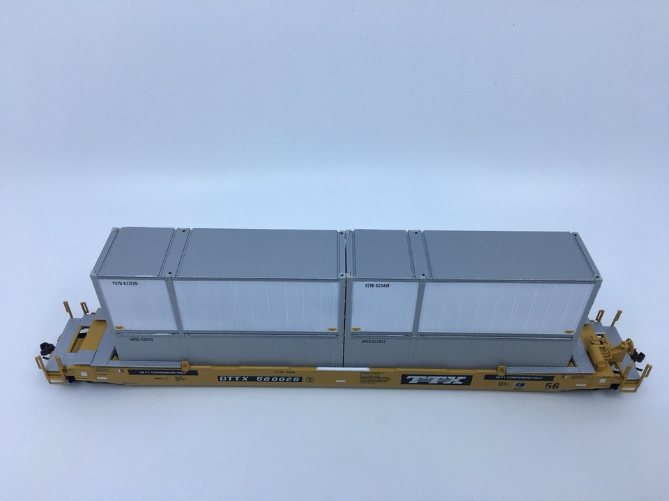 HO Athearn RTR 91099 TTX 56’ Intermodal Well Car #560025 with ...