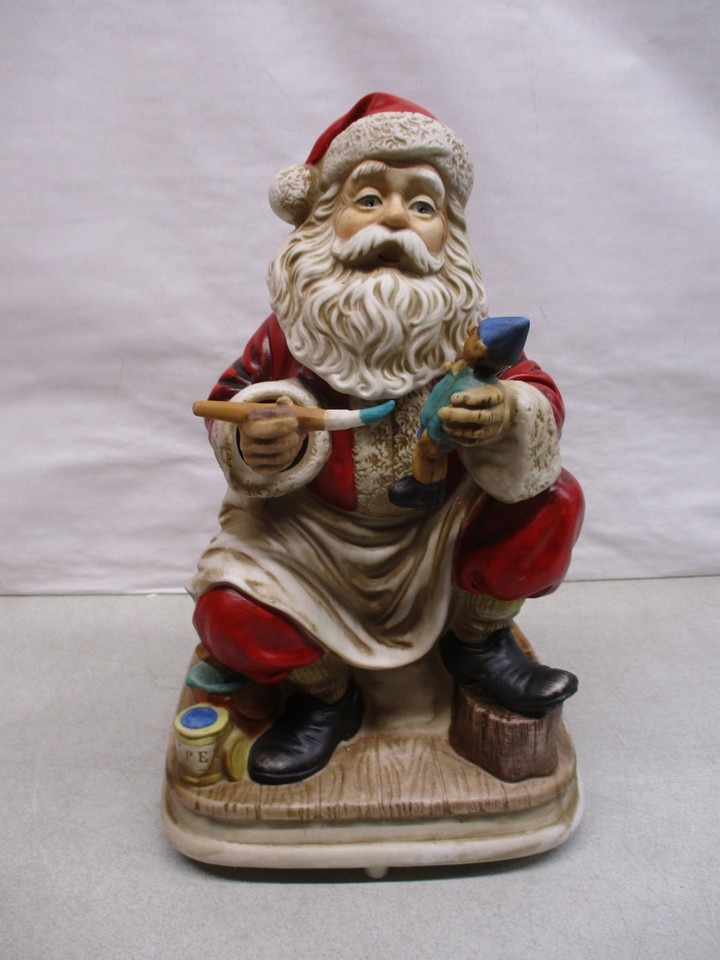 Melody In Motion Santa Claus Procelain Figurine | eBay