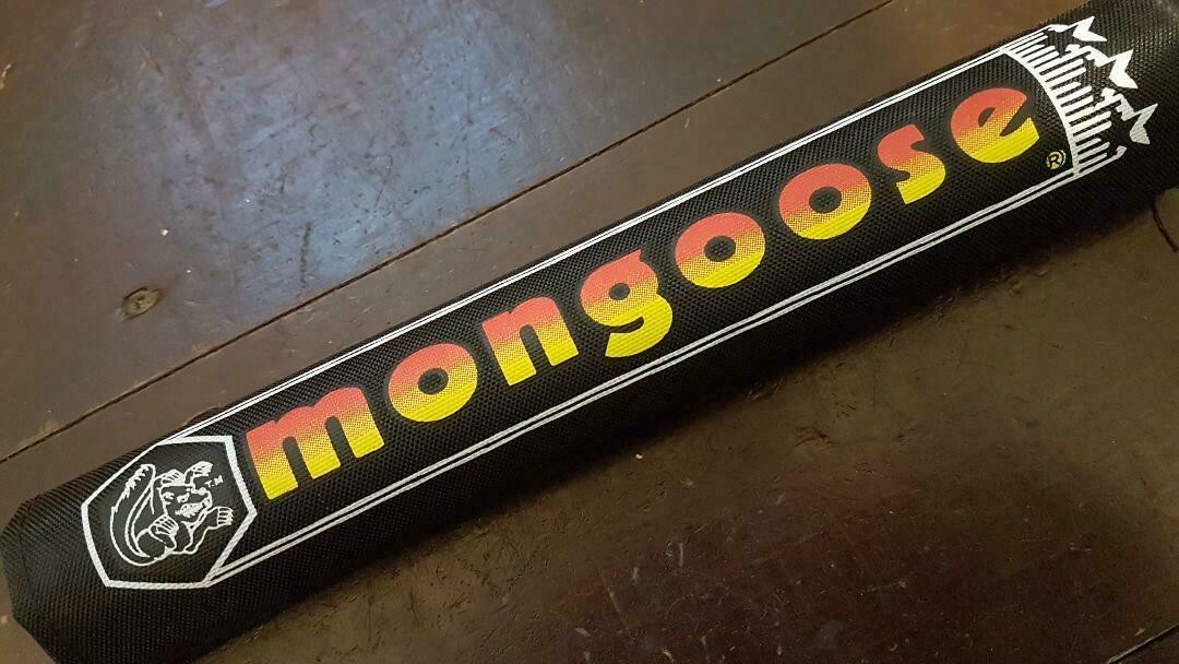 NOS BMX MONGOOSE PAD SET in BLACK 1984 CALIFORNIAN PRO CLASS GENUINE 84 ...