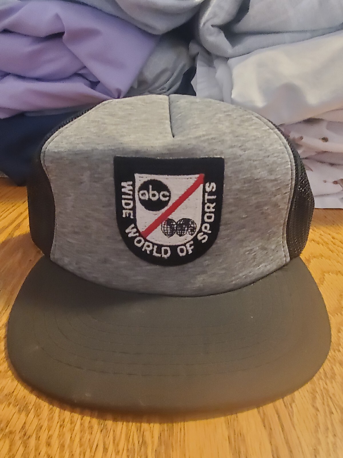 Vintage ABC Wide World Of Sports Snapback Mesh Hat | eBay