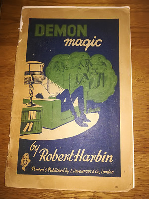Demon Magic by Robert Harbin Pub by Davenports Rare Colleactable Magic ...
