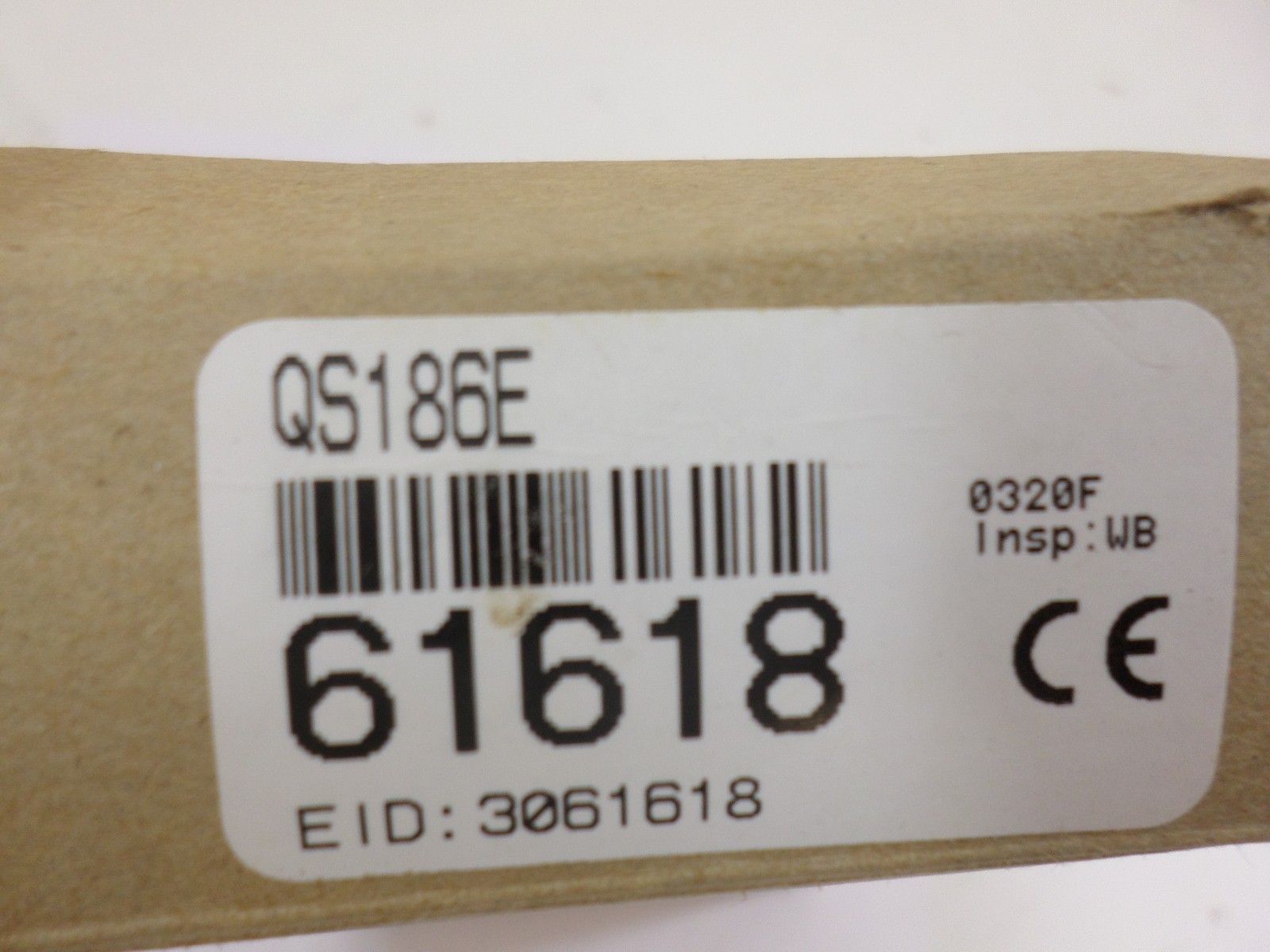 New surplus BANNER photoelectric Sensor QS186E 61618 | eBay