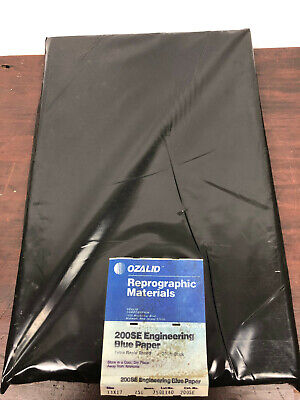 NOS - Sealed Ozalid 200SE Engineering Blue Paper 11 x 17 250 Sheets | eBay