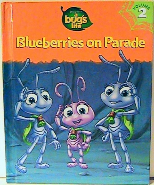 a Bugs Life Blueberries on Parade Disney Pixar 1998 Like Hardcover Book ...