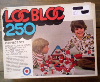 Entex Loc Blocs 250pc set original box 1975 Vintage | eBay