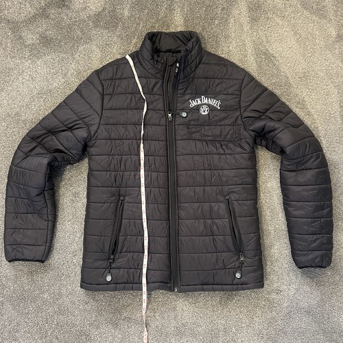 Jack Daniel's Old No.7 Brand Tennessee Whiskey Logo Puffer Jacket ...