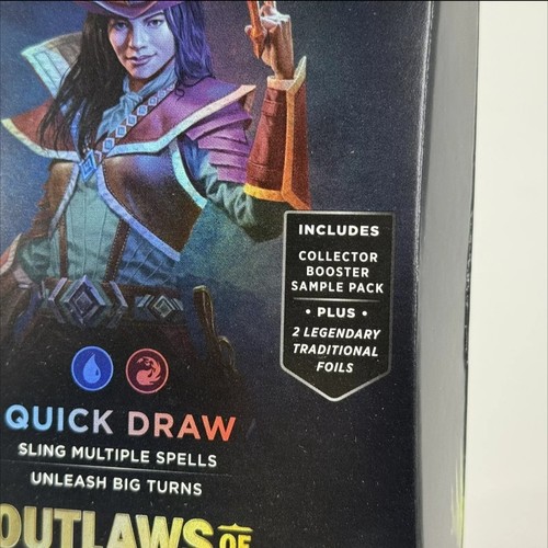 Outlaws of Thunder Junction: Commander Deck - Quick Draw MTG Brand New ...