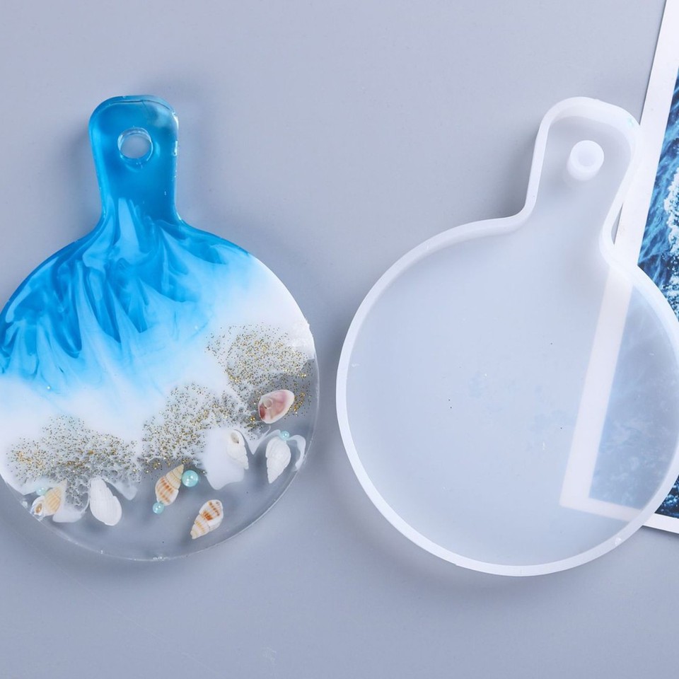 2Pcs Chopping Board Shaped Design Tray Mold Silicone Mold Decorative ...