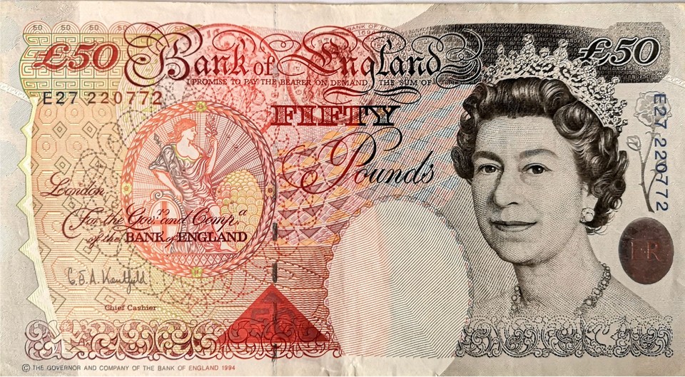 OLD BRITISH BANK NOTES 10 SHILLINGS ONE POUND £1 FIVE POUNDS £5 CHOOSE ...