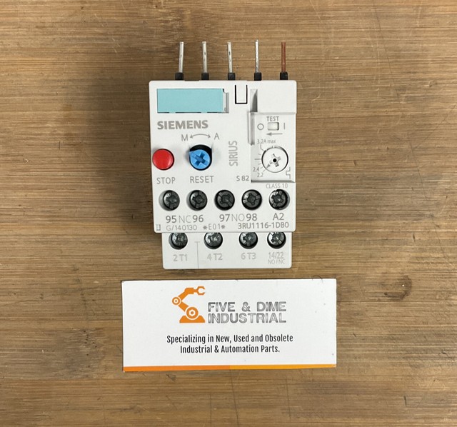 Siemens 3ru1116-1db0 Sirius Overload Relay E01 for sale online | eBay