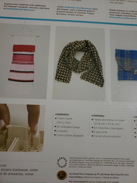 Martha Stewart DIY Weaver Extender Kit Crafts Lion BRAND Yarn 54 Pcs ...