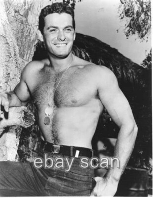 EDSON STROLL MC HALE'S NAVY BARECHESTED BEEFCAKE 8X10 PHOTO PIC548 | eBay