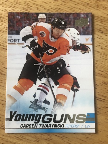 2019-20 Upper Deck Young Gun Carsen Twarynski #214 | eBay