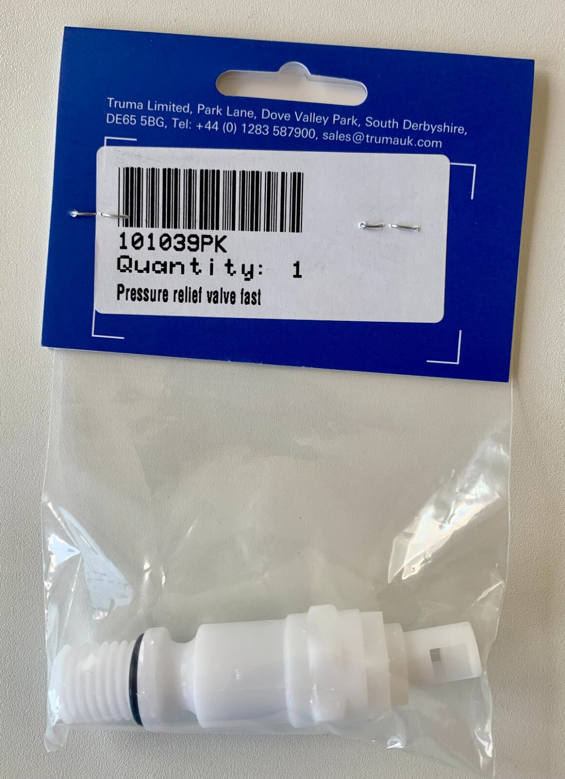 Truma Carver Cascade Water Heater Pressure Relief Drain Valve Caravan ...