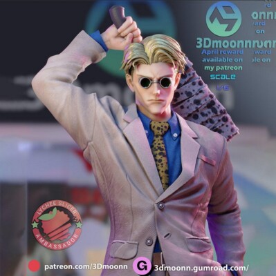 25cm 33cm Jujutsu Kaisen Nanami Kento Unpainted Gk Resin Kit 3D Printed ...