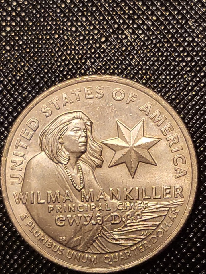 Wilma Mankiller 2022 D Quarter with “IN COD WE TRUST” error | eBay