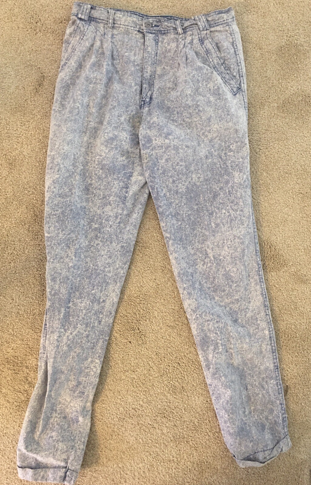 80’s Zeppelin Vintage Pants Acid Washed - Gem