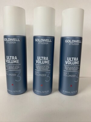 GOLDWELL Style Sign Ultra Volume 3 Soft Volumizer 6.7 oz ( 3 Pack ) | eBay