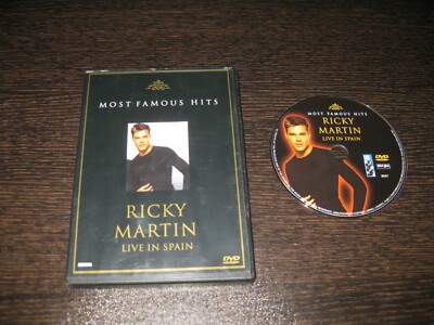 Ricky Martin DVD Live In Spagna (I Più Famosi Successi) Musica Su DVD ...