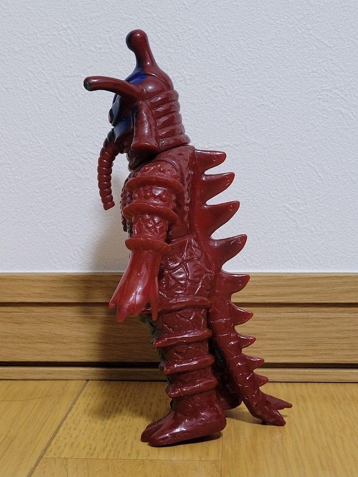 Tsuburaya Ultra Monster Sofubi Hippolytus Alien made in 1984 | eBay