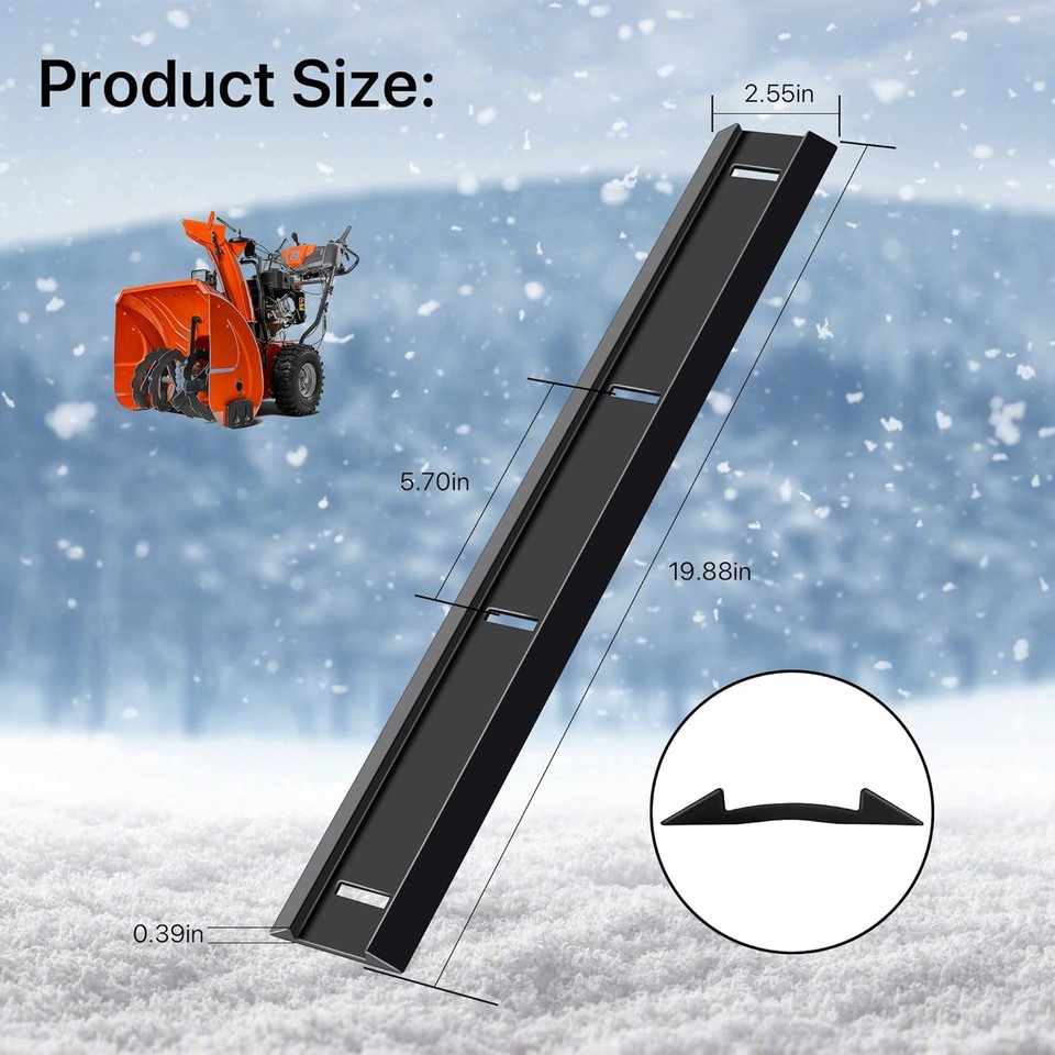 Snow Blower Scraper Bar For MTD Yardman Fits Cub Cadet Troybilt 731 ...