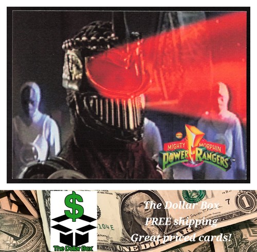 1995 Collect-A-Card Power Rangers The New Season Hobby #59 Angry Ruler ...