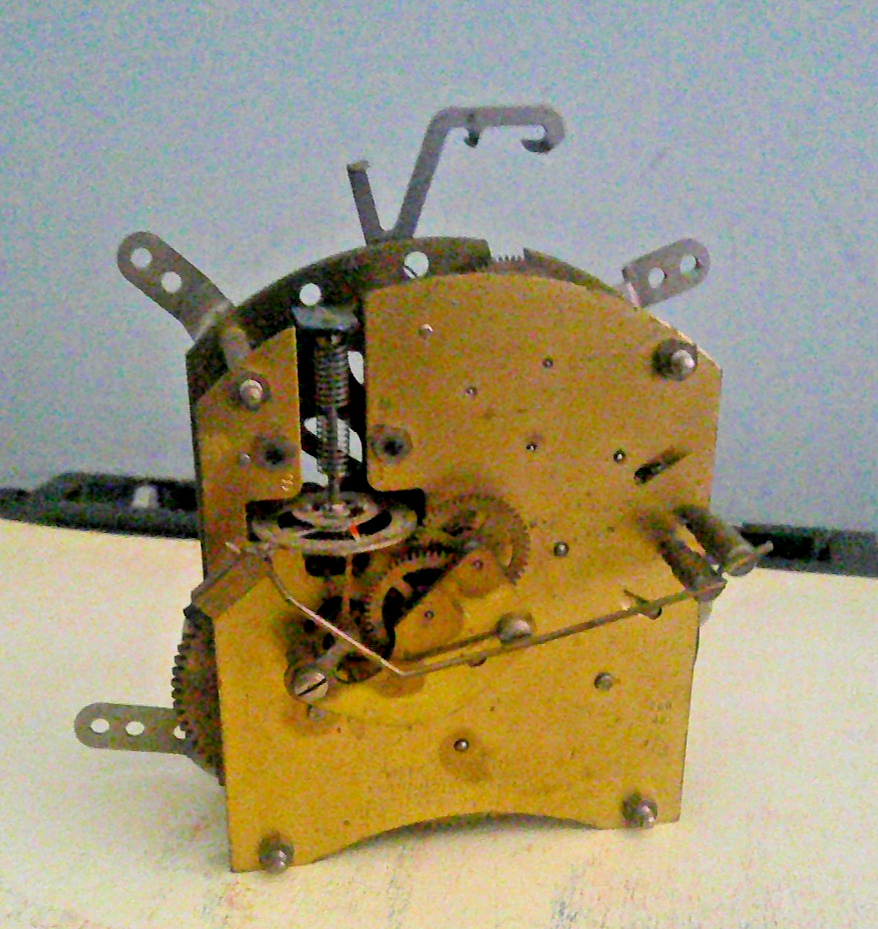 Vintage Elgin S. Haller Anniversary Clock Movement made in great ...
