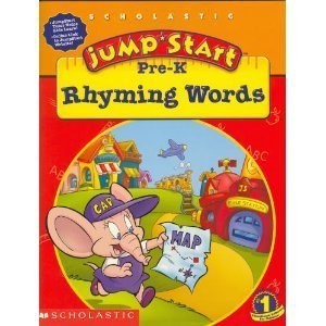 JUMPSTART PRE-K RHYMING WORDS WORKBOOK By Michelle Warrence & Duendes ...