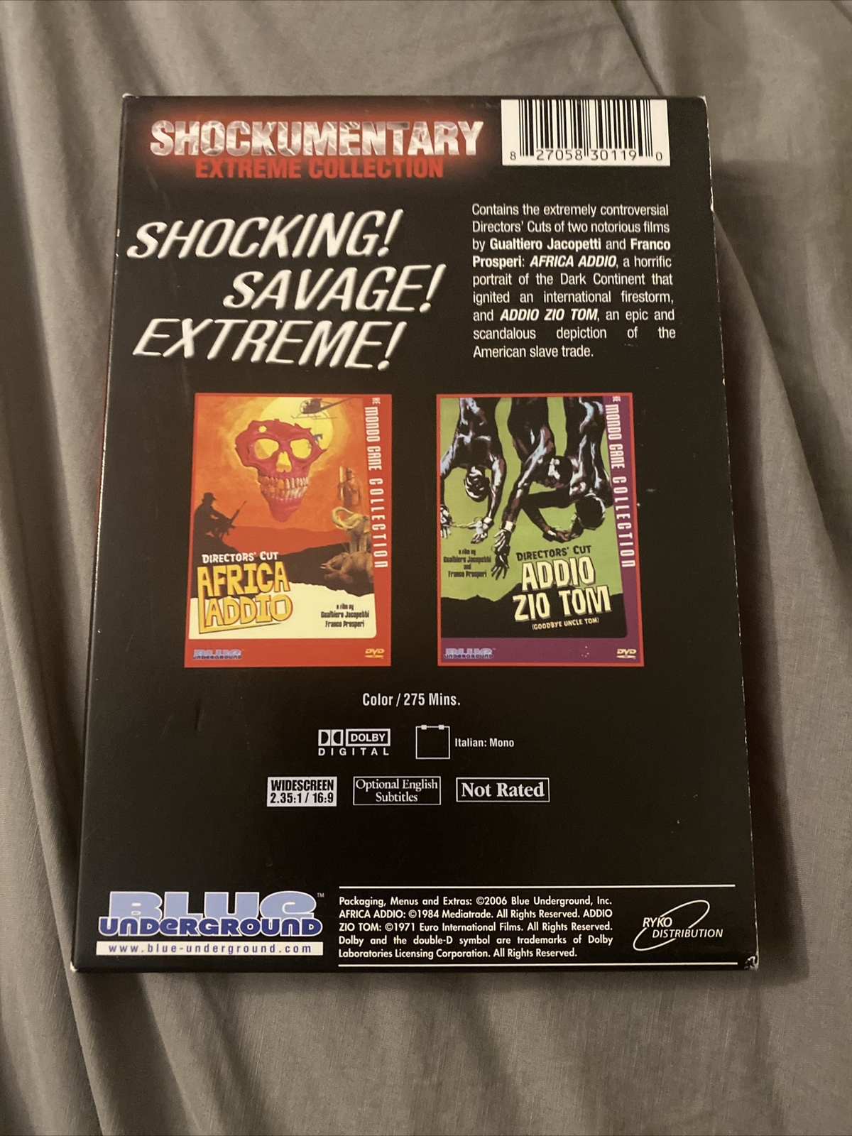 Shockumentary Extreme Collection (DVD, 2006, 2-Disc Set, Limited ...