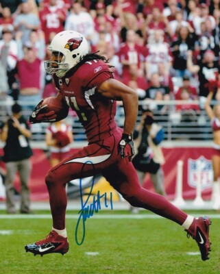 LARRY FITZGERALD SIGNED AUTOGRAPH 8X10 PHOTO ARIZONA CARDINALS | eBay