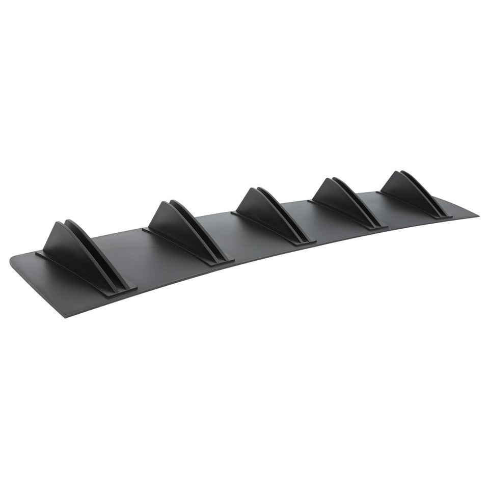 Rear Bumper Lips Diffuser Shark 10 Fins Spoiler Splitter For Mitsubishi ...
