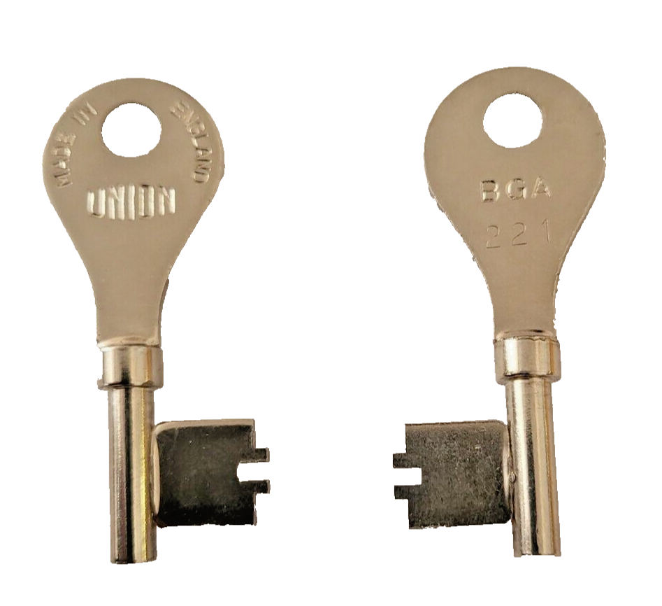 Union BGA Panel Lock Keys Cut To Code: (BGA101 to BGA250) - Crittall ...